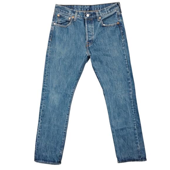 Levi's | Jeans | Levis 5 Medium Blue Wash Denim Jeans Size 30 X 32 ...